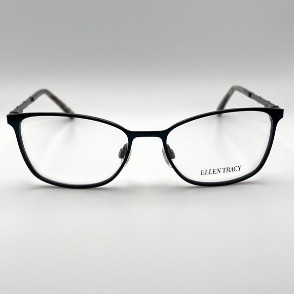 Ellen Tracy | Accessories | Ellen Tracy Marseille Eyeglass Frames Flex Metal Teal Blue Tortoise ...